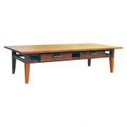 Natural Solid Wood Coffee Table - Costa Rican Furniture