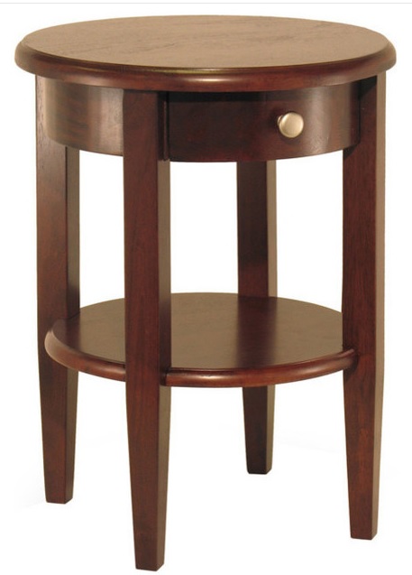 Winsome Wood Concord Round End Table - Costa Rican Furniture