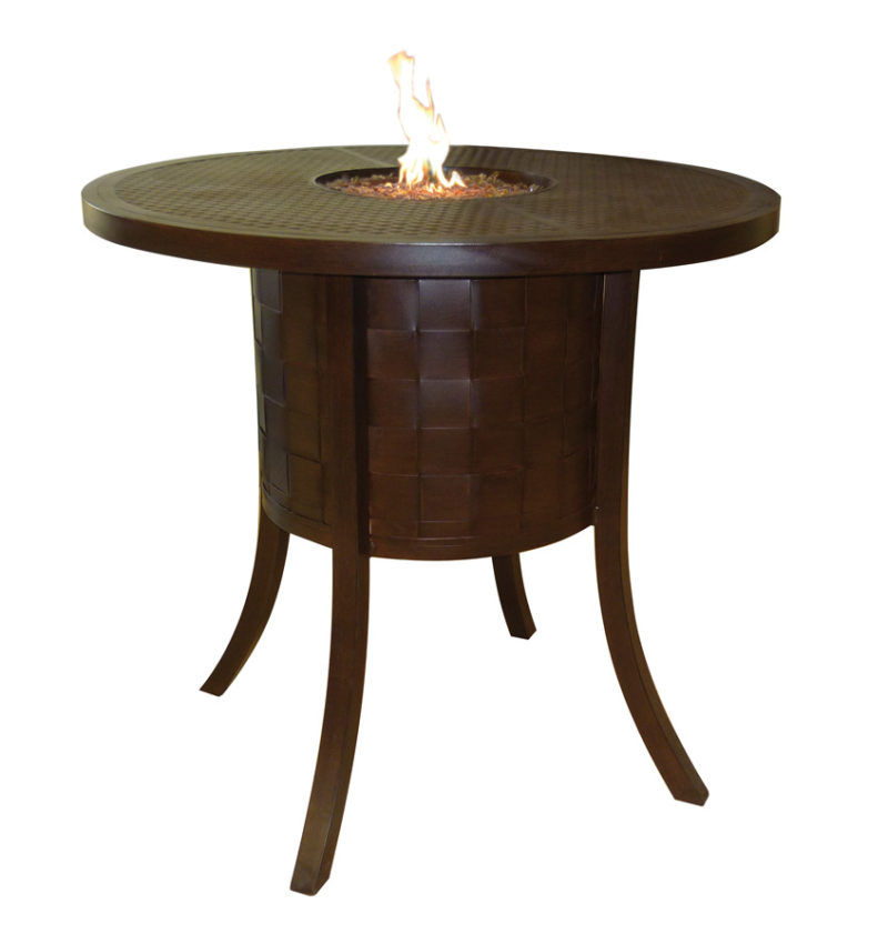 Classical Round Firepit Bar Table - Costa Rican Furniture
